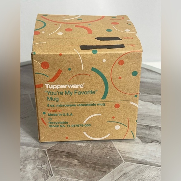 Tupperware | Dining | Vintage Tupperware Best Teacher Mug With Original ...